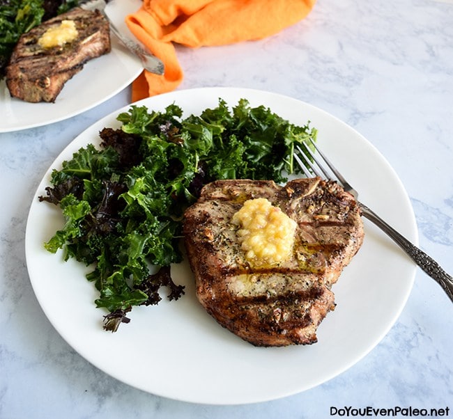 Grilled Pork Chips with Shallot Ghee - Integrative Family Medicine of ...