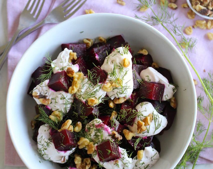 Greek Beet and Yogurt Salad - Integrative Family Medicine of Asheville
